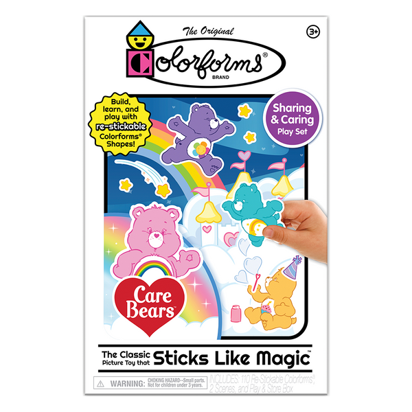 Care Bears- Colorforms Boxed Playset | The Wooden Horse