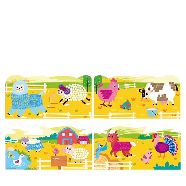 Farm Animals Create My First Story Book | The Wooden Horse