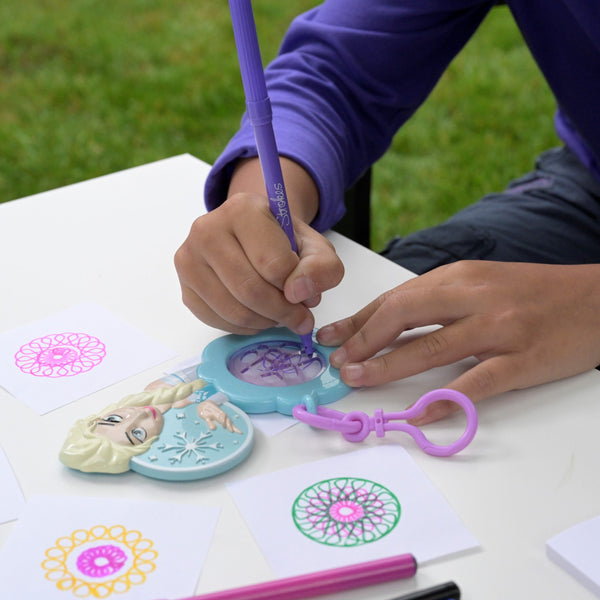 Elsa Spirograph Cycles Clip | The Wooden Horse