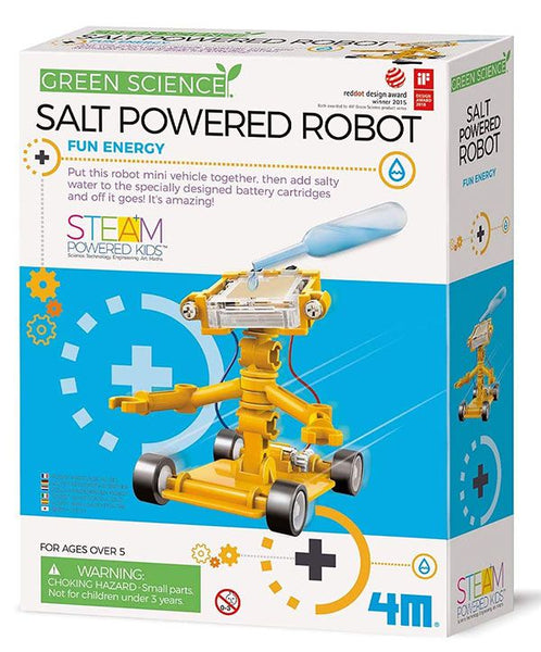 Salt Powered Robot | The Wooden Horse
