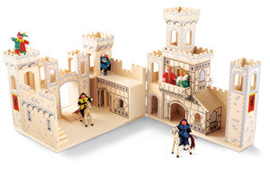 Folding Medieval Castle | The Wooden Horse
