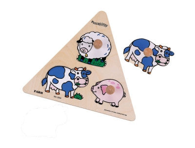 Puzzibilities Farm Triangle Puzzle | The Wooden Horse