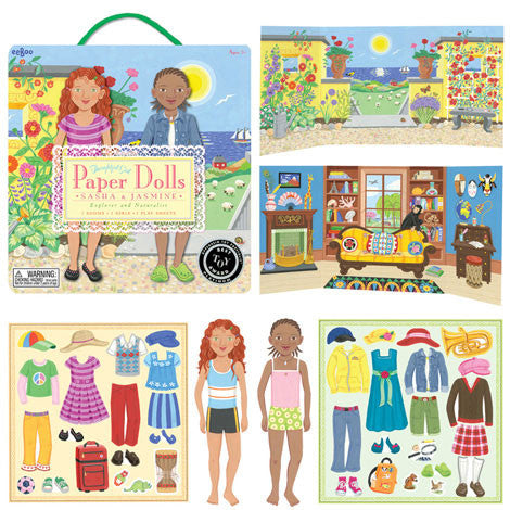 Explorer & Naturalist Paper Dolls | The Wooden Horse