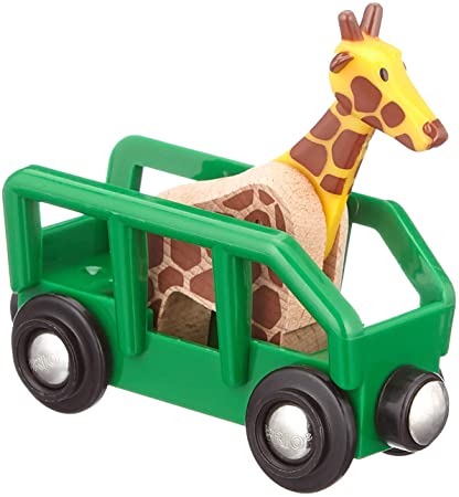 Giraffe and Wagon | The Wooden Horse